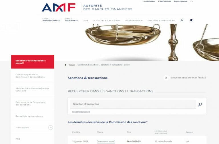 L'AMF : Autorité des Marchés Financiers - Rôle et Missions